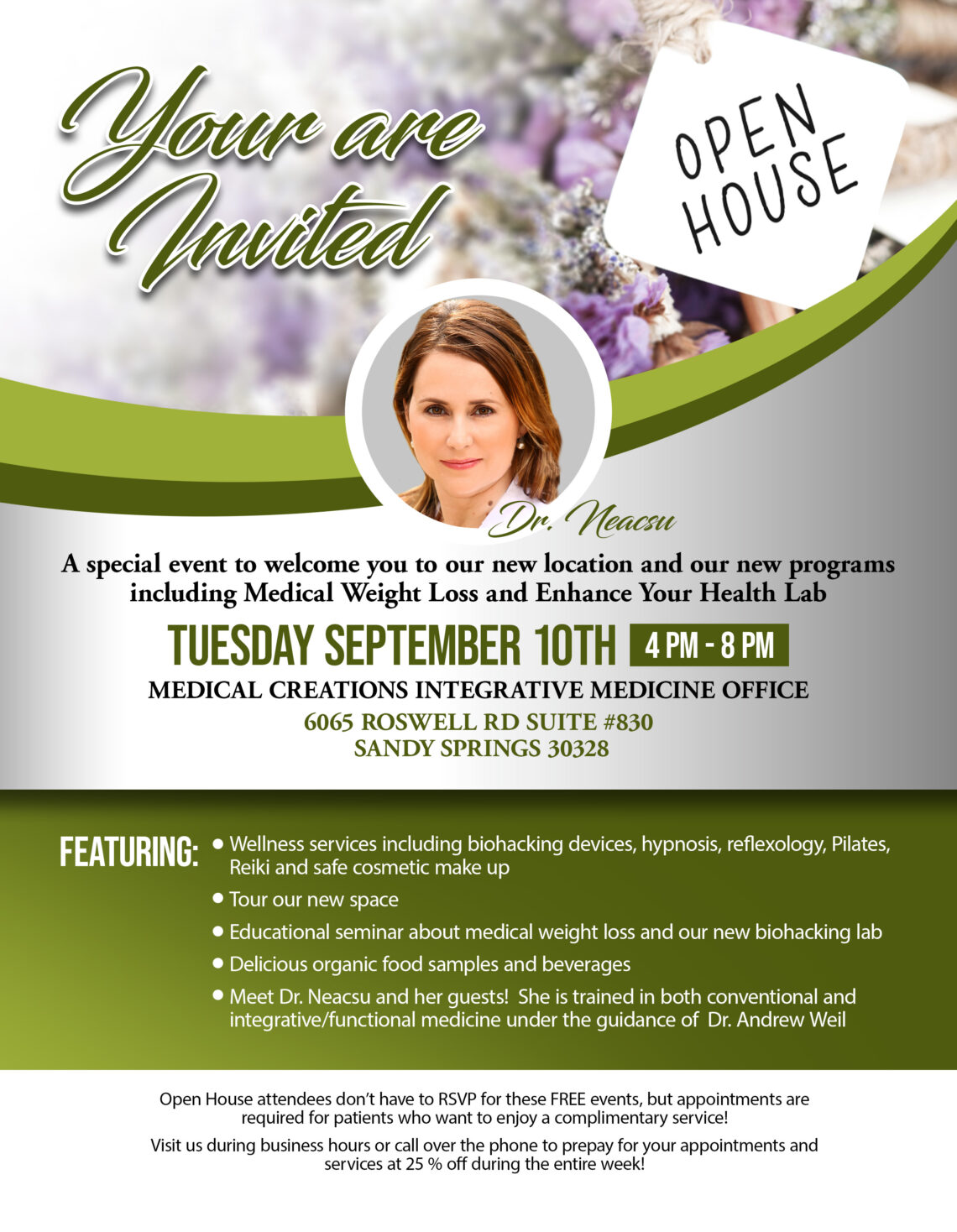 Open House Event - Medical Creations Integrative Medicine